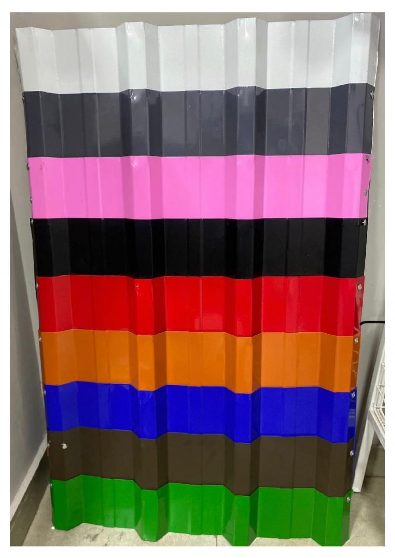 telhas TP25 coloridas - Galvanaço